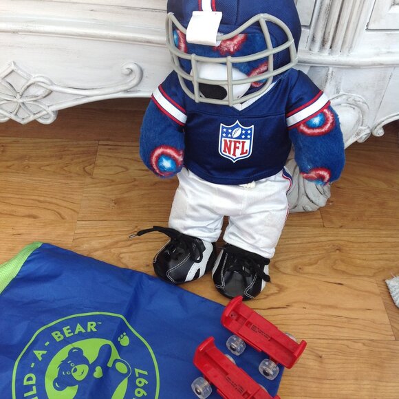 Build-A-Bear | Toys | Build A Bear Plush Wearing A New York Giants Nfl ...